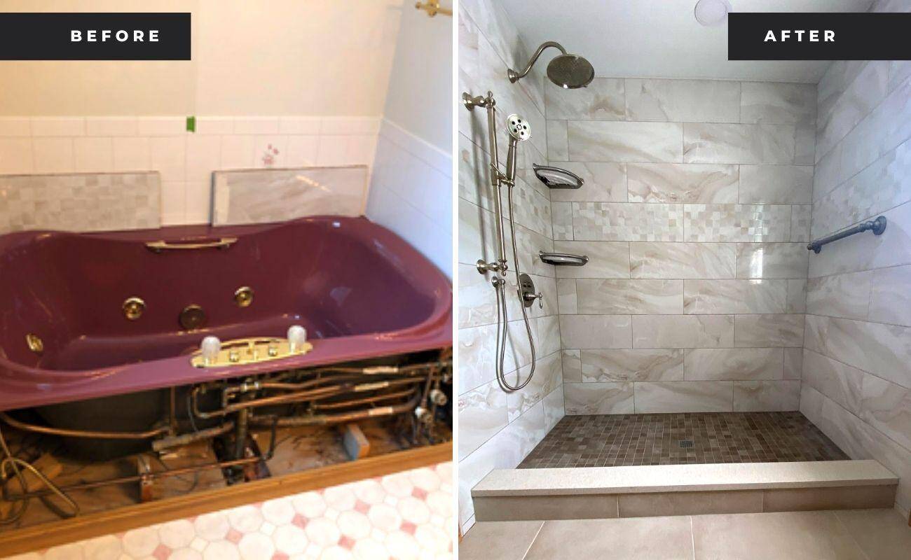 Tub to Shower Conversion: 5 Exciting and Practical Tips - TBrothers ...